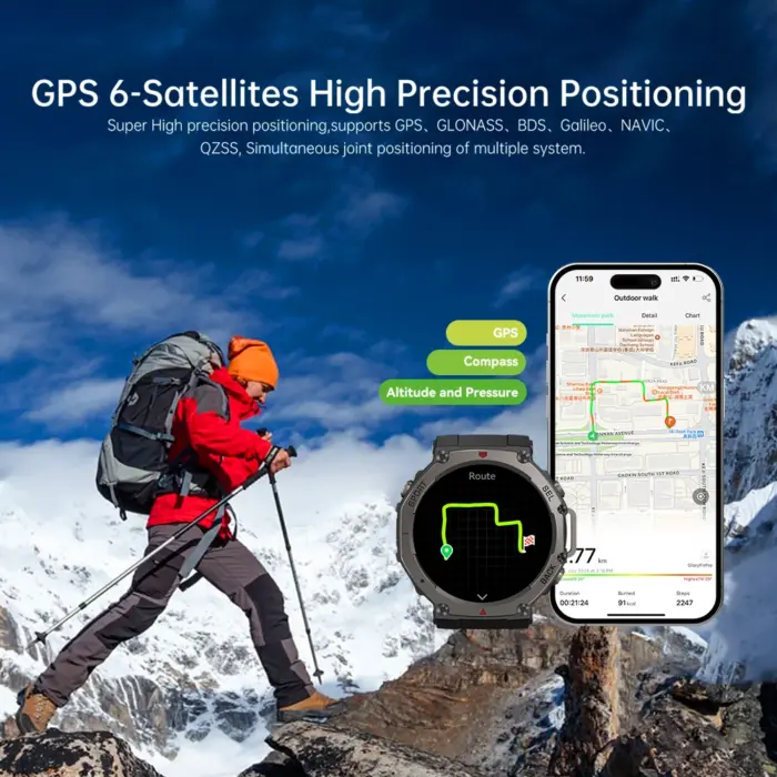 Sekoda GPS Sports Smartwatch – GadgetShack